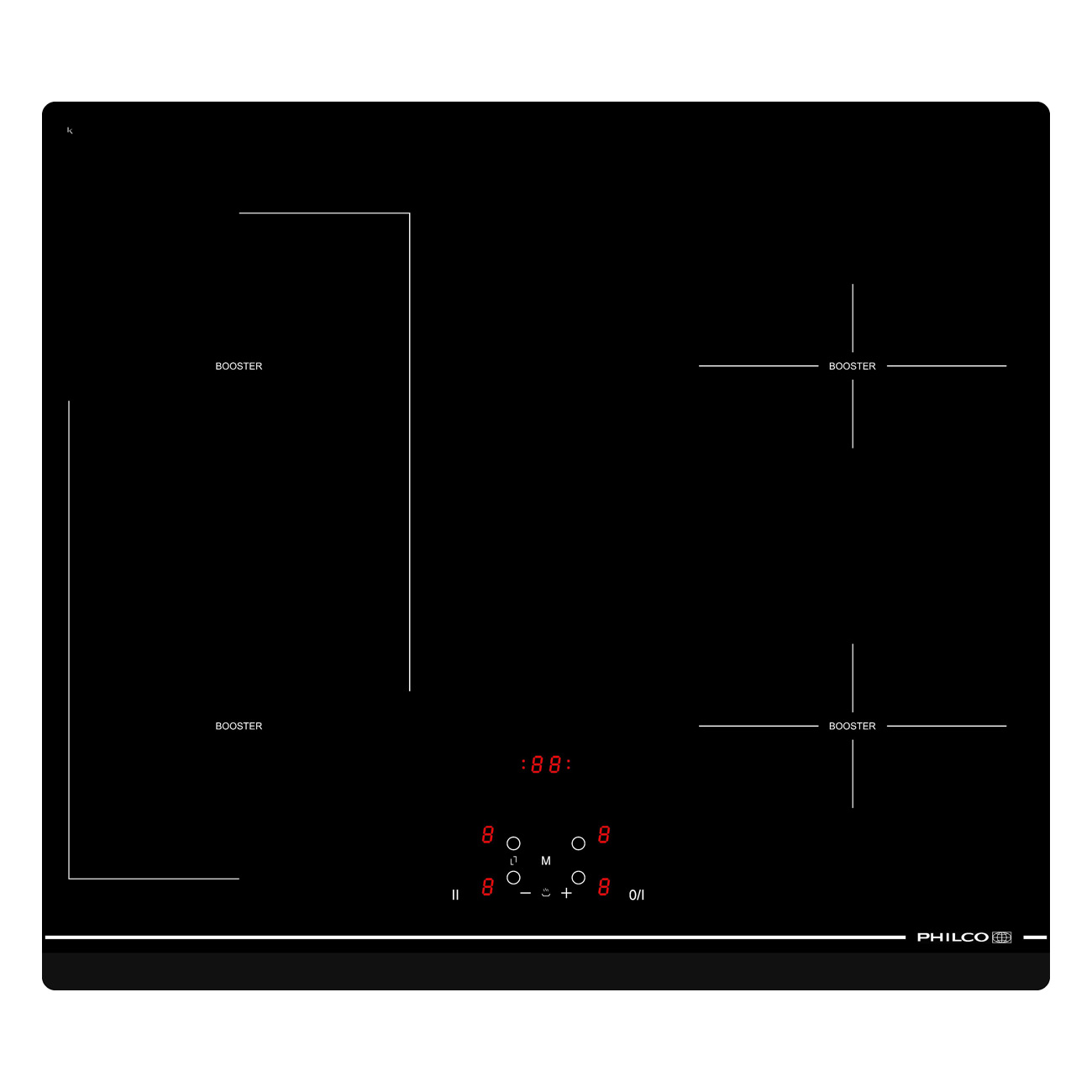 Induction hob | PHD 616 F2C | Philco